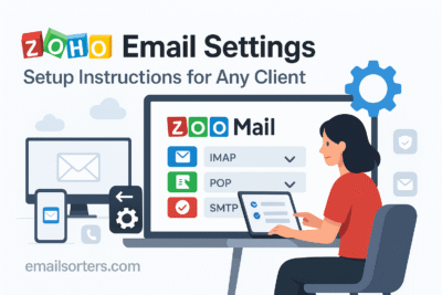 Zoho Email Settings: Setup Instructions For Any Client